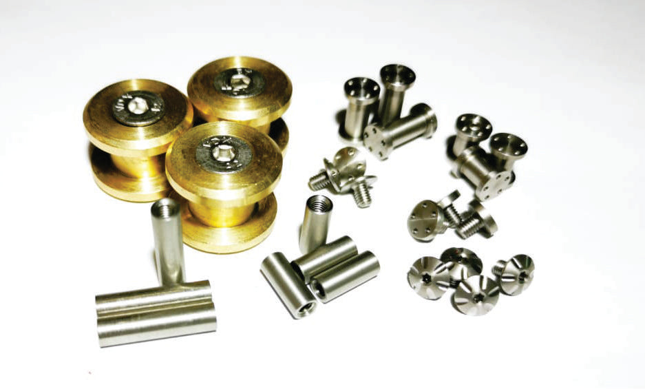 Pivot Screws, Heads and Barrels – KMTS