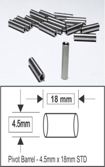 Pivot Screws, Heads and Barrels – KMTS